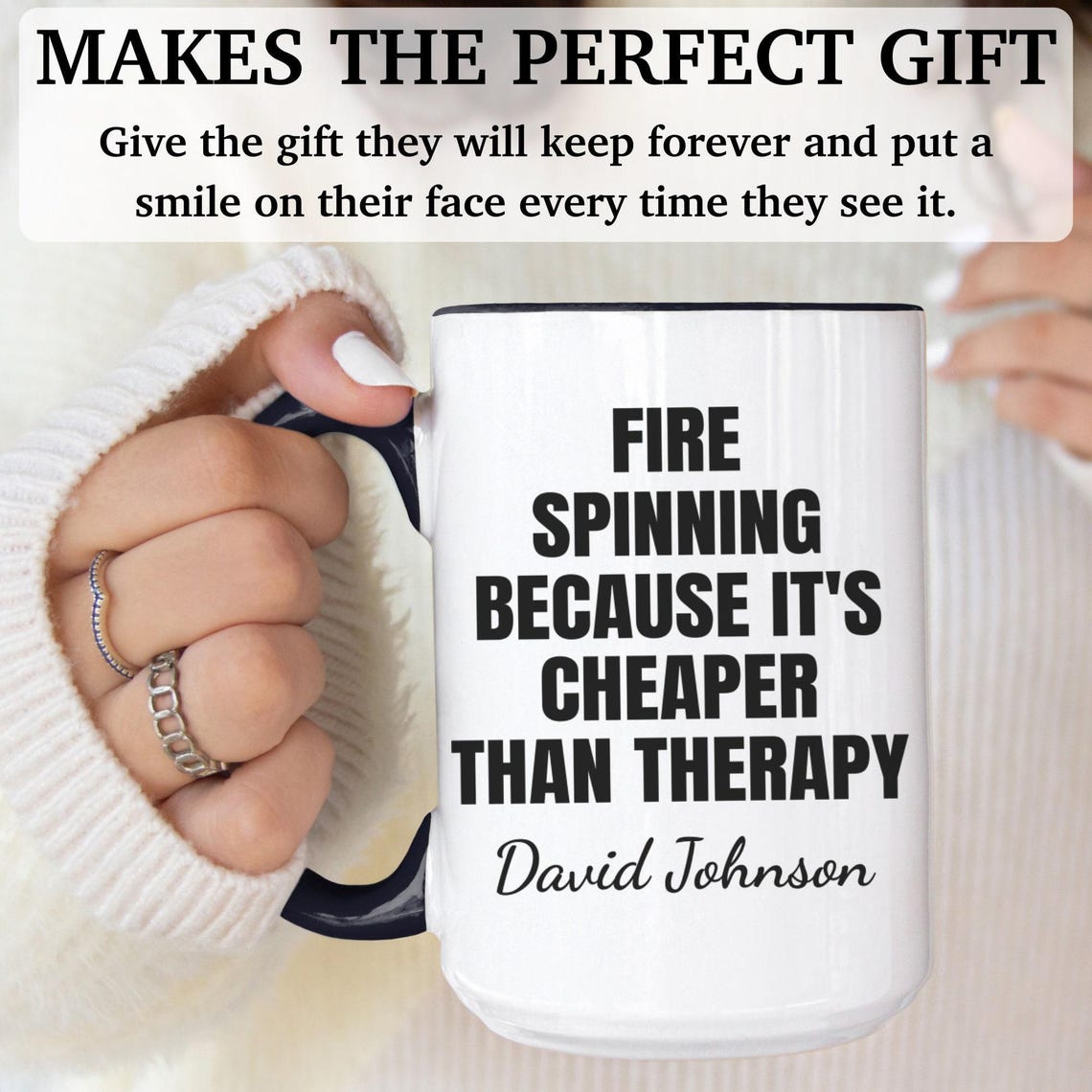 Fire Spinning Gift, Fire Spinning Mug, Fire Spinning Gift for Men and ...