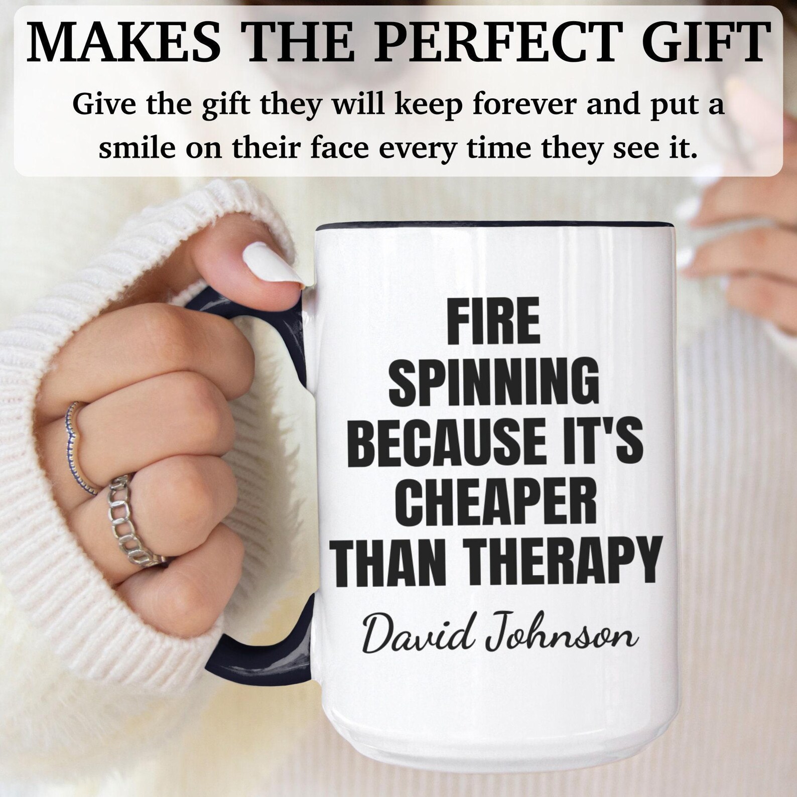 Fire Spinning Gift, Fire Spinning Mug, Fire Spinning Gift for Men and ...