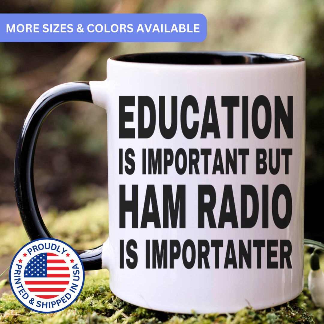Ham Radio Gift, Ham Radio Mug, Gift for Ham Radio Enthusiast, APO025 - Etsy
