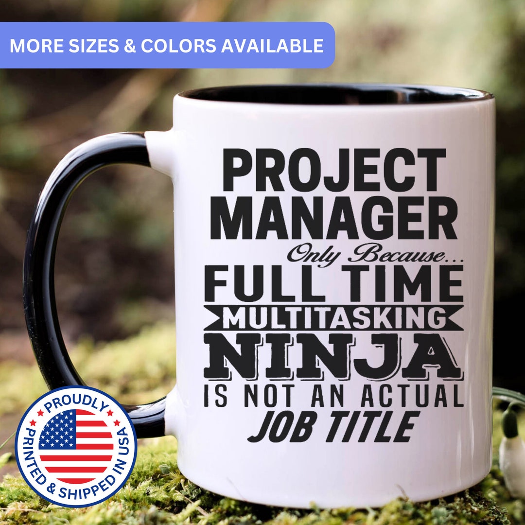 Project Manager Mug, Project Manager Gifts, Gift for Project Manager ...
