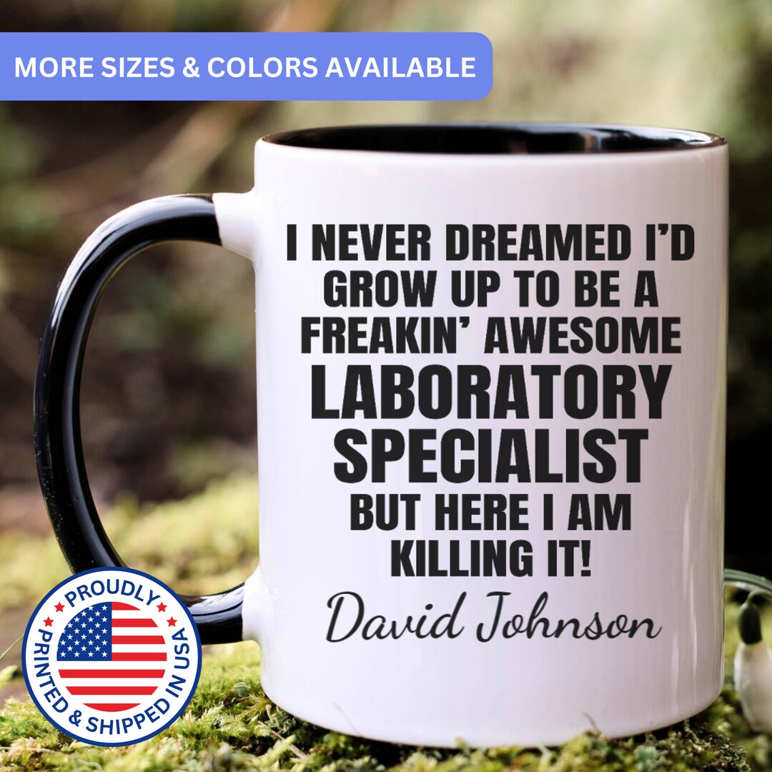 Personalized Laboratory Specialist, Gift for Laboratory Specialist ...
