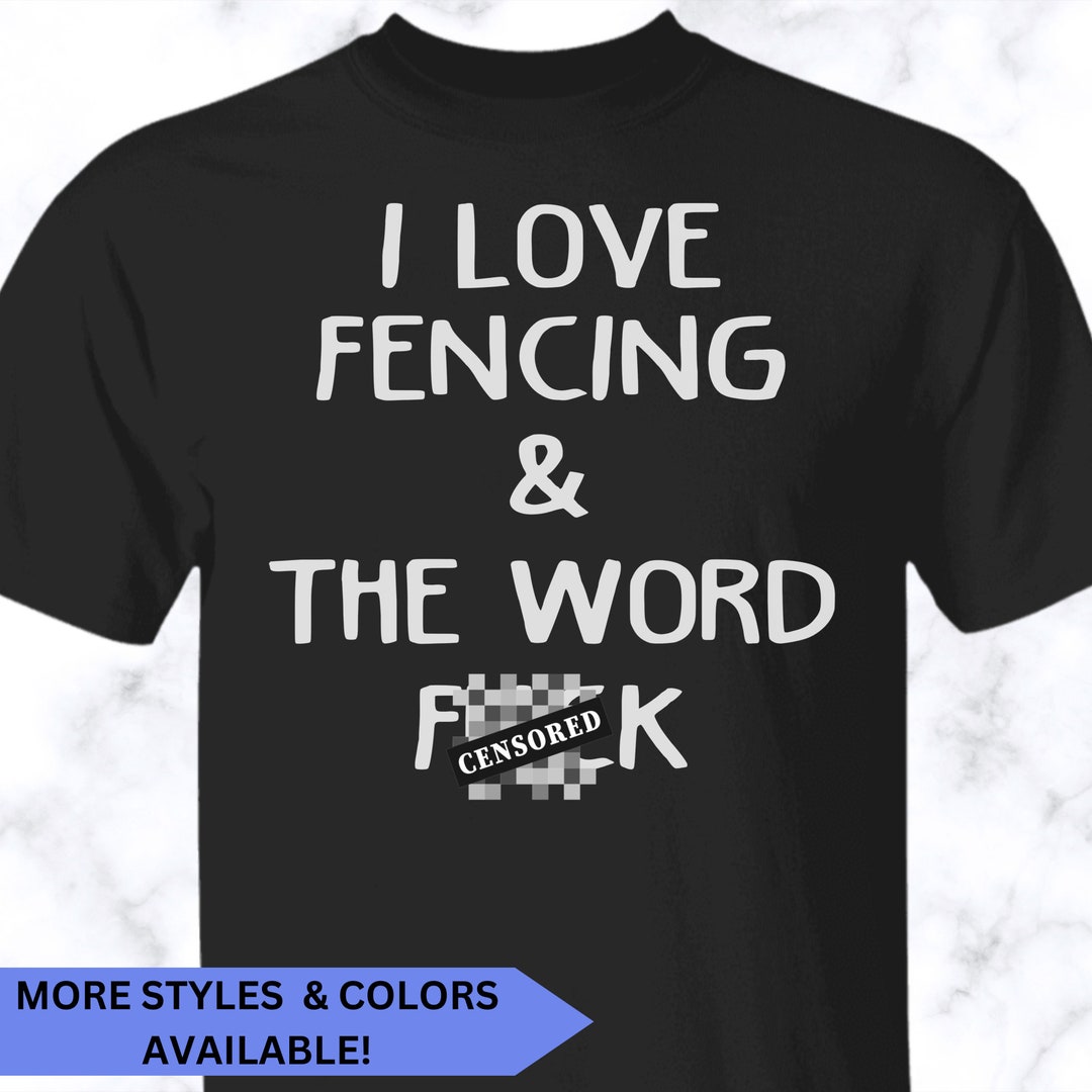 Fencing Shirt, Fencing Unisex Tee, Fencing Tshirt, Fencing T-shirt ...