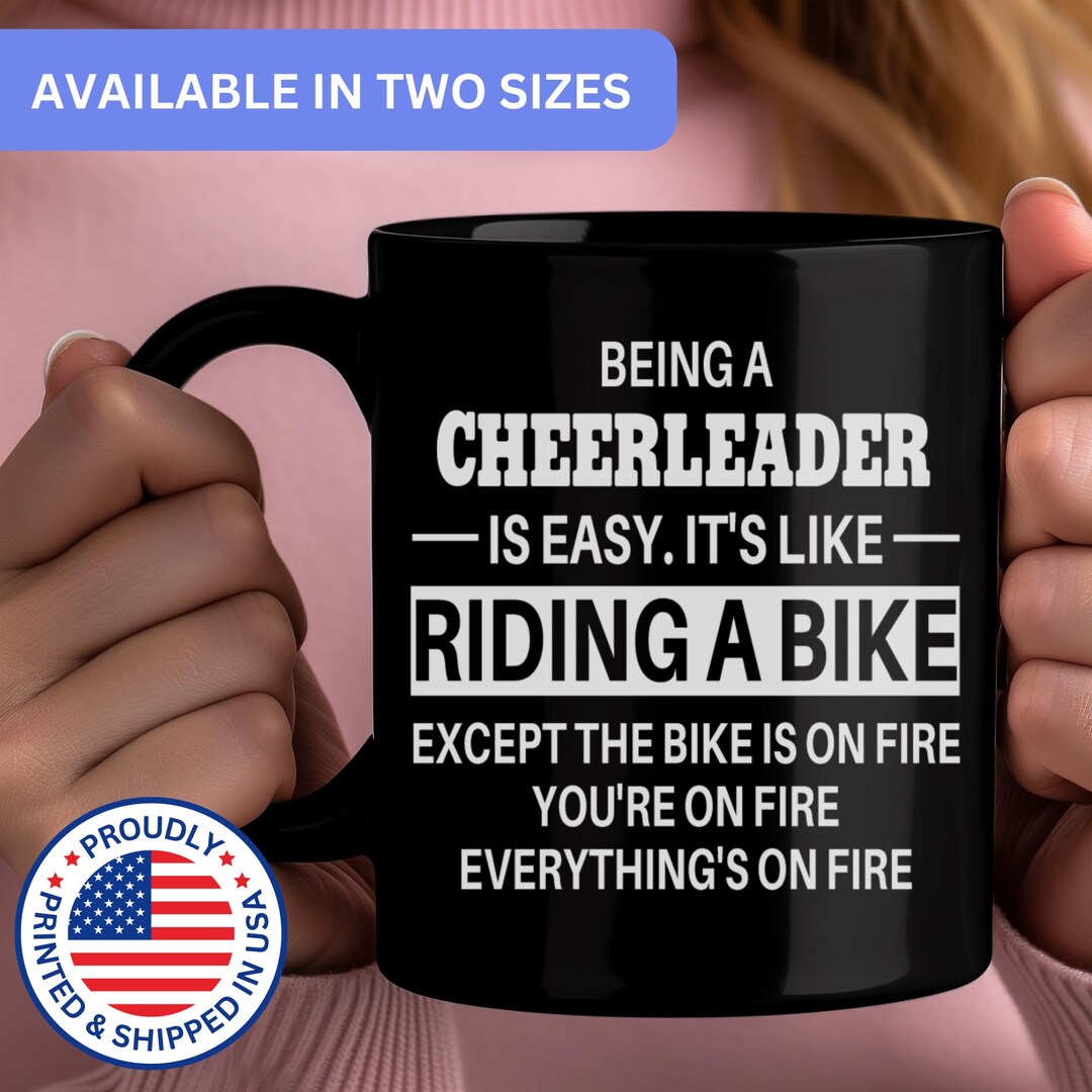 Cheerleader Mug, Cheerleader Gifts, Gift for Cheerleader, APB001 - Etsy