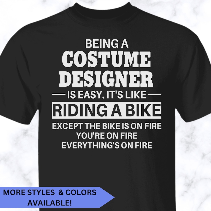 Costume Designer T Shirt - Etsy