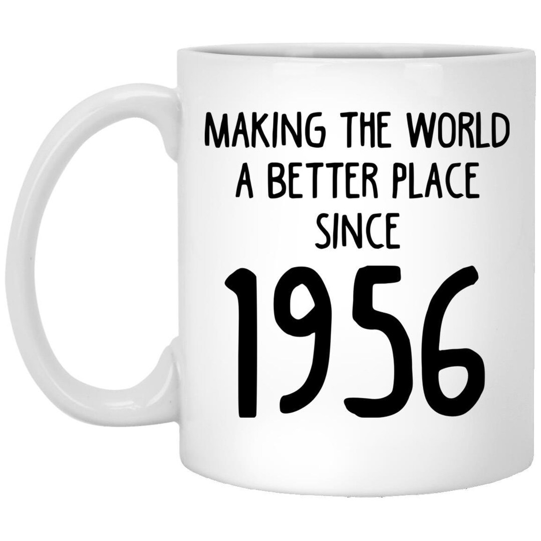1956 Mug, Born in 1956 Gift, 1956 Birthday Gift, 1956 Bday Gift, 1956 ...