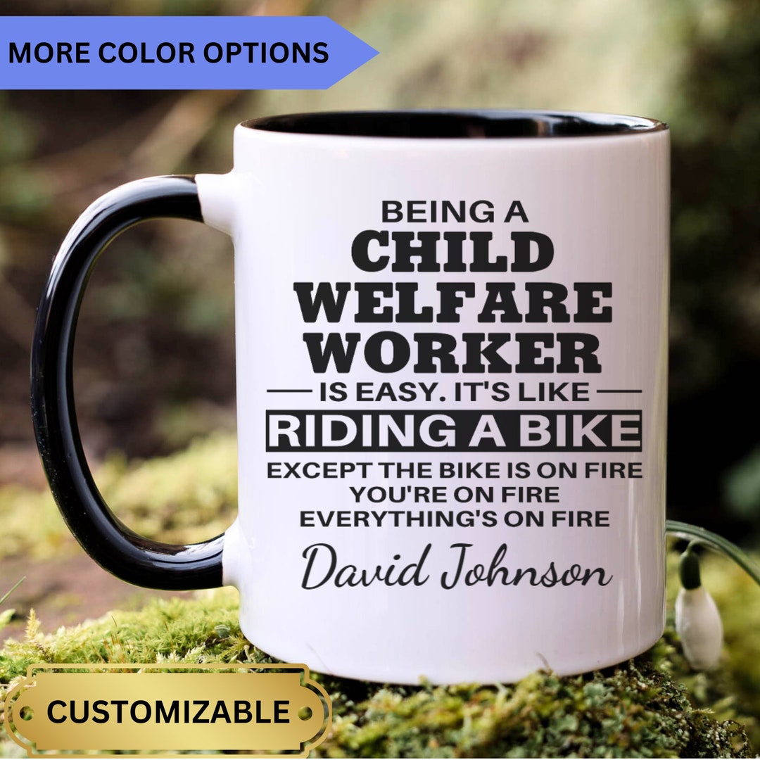 Child Welfare Worker Gift, Child Welfare Worker Mug, New Child Welfare ...