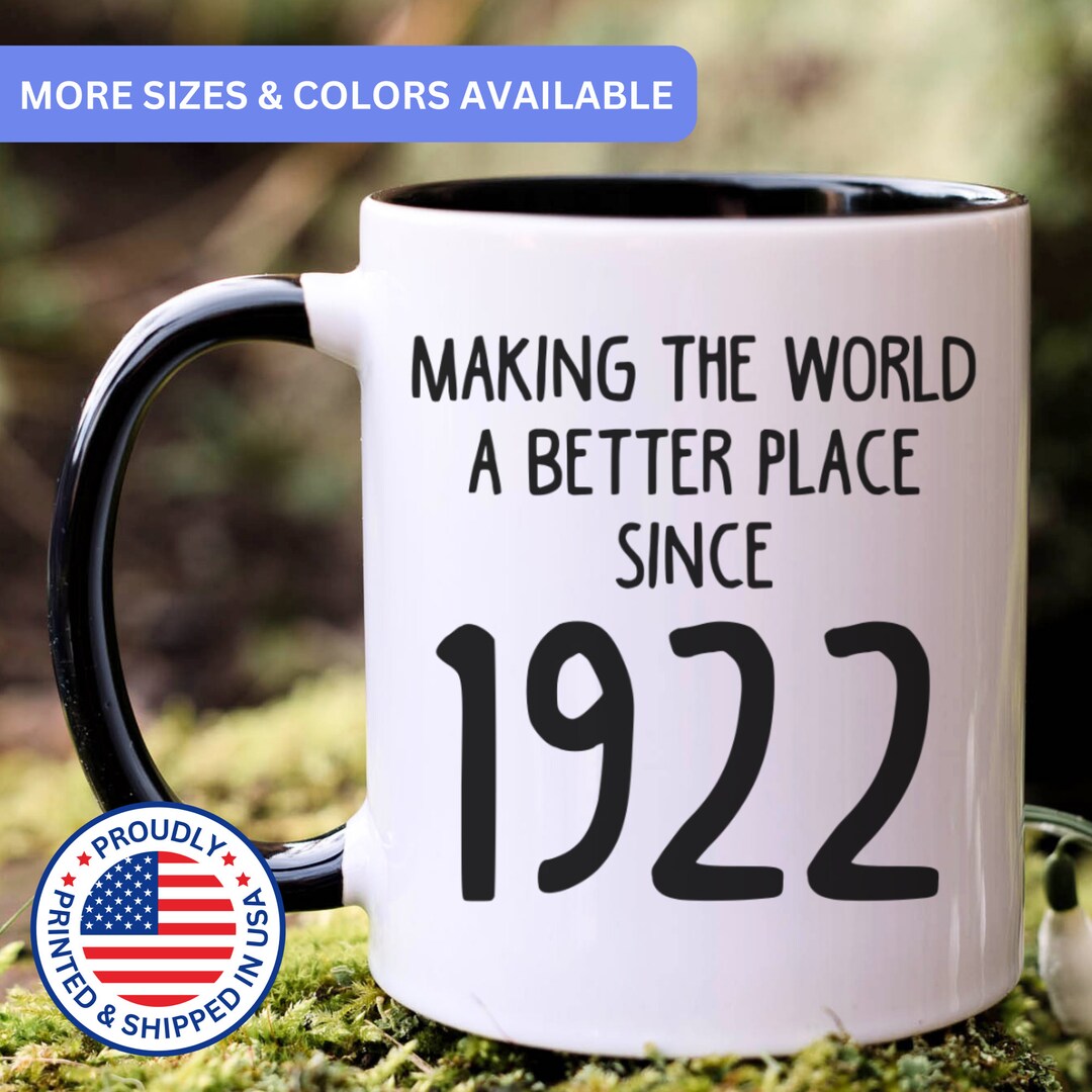 102nd Birthday Gift, 102nd Birthday Mug, 102 Year Old Birthday Gifts ...