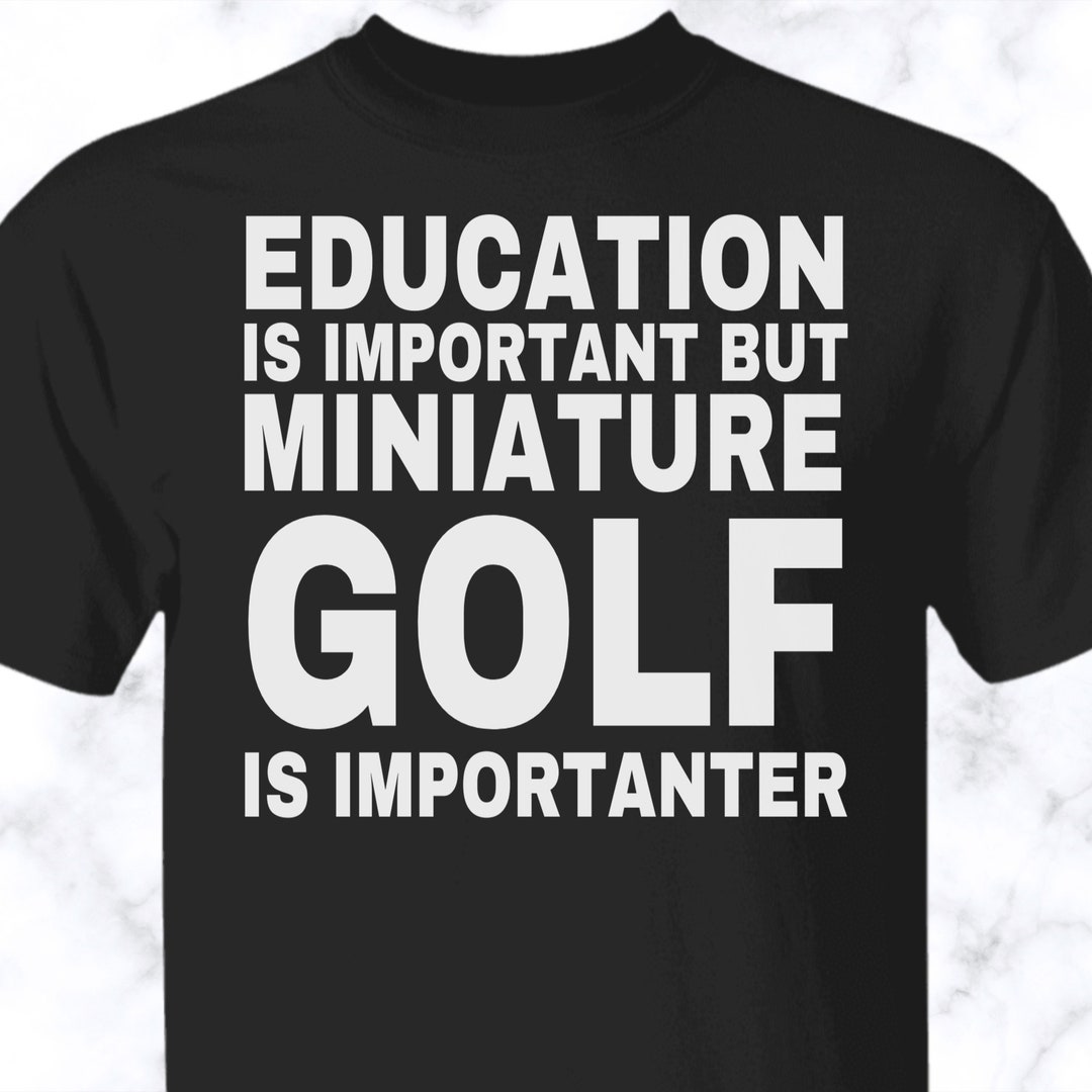 Miniature Golf Shirt, Miniature Golf Tshirt, Miniature Golf Unisex ...