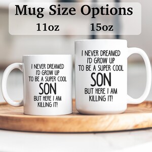 Son Gift, Son Mug, Gift for Son, 11oz Mug, CWM026 - Etsy