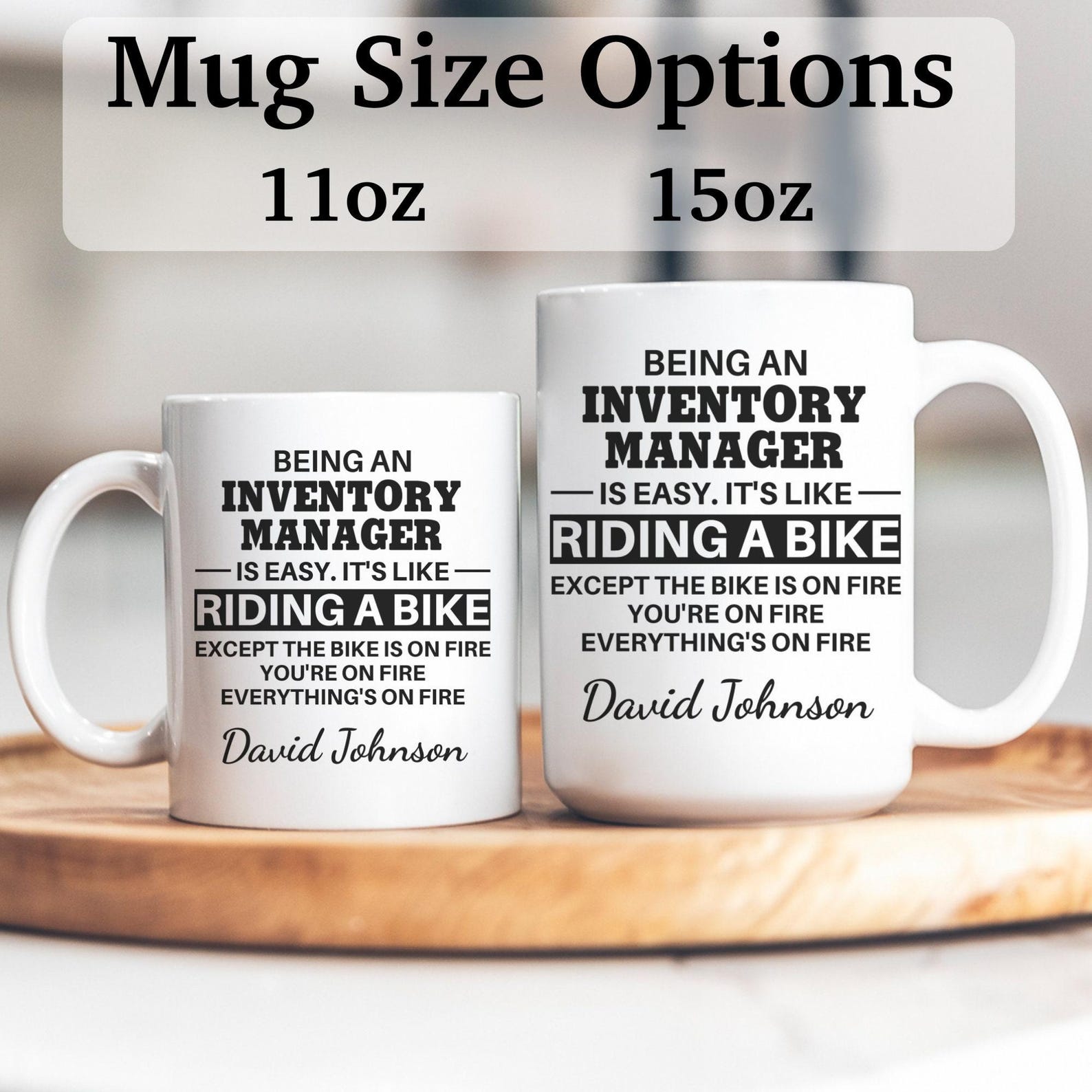Inventory Manager Mug, Inventory Manager Gifts, Gift for Inventory ...