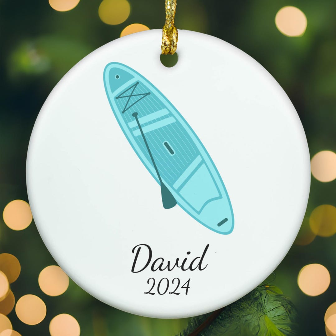 Personalized Sup Ornament, Sup Christmas Ornament, Sup Xmas Ornament ...