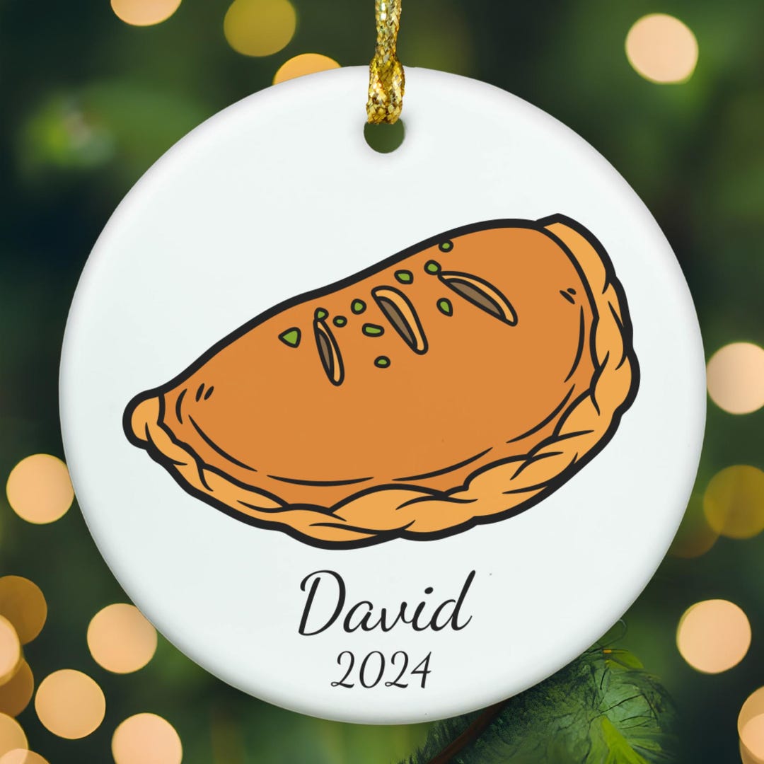 Personalized Calzone Ornament, Calzone Christmas Ornament, Calzone Xmas ...