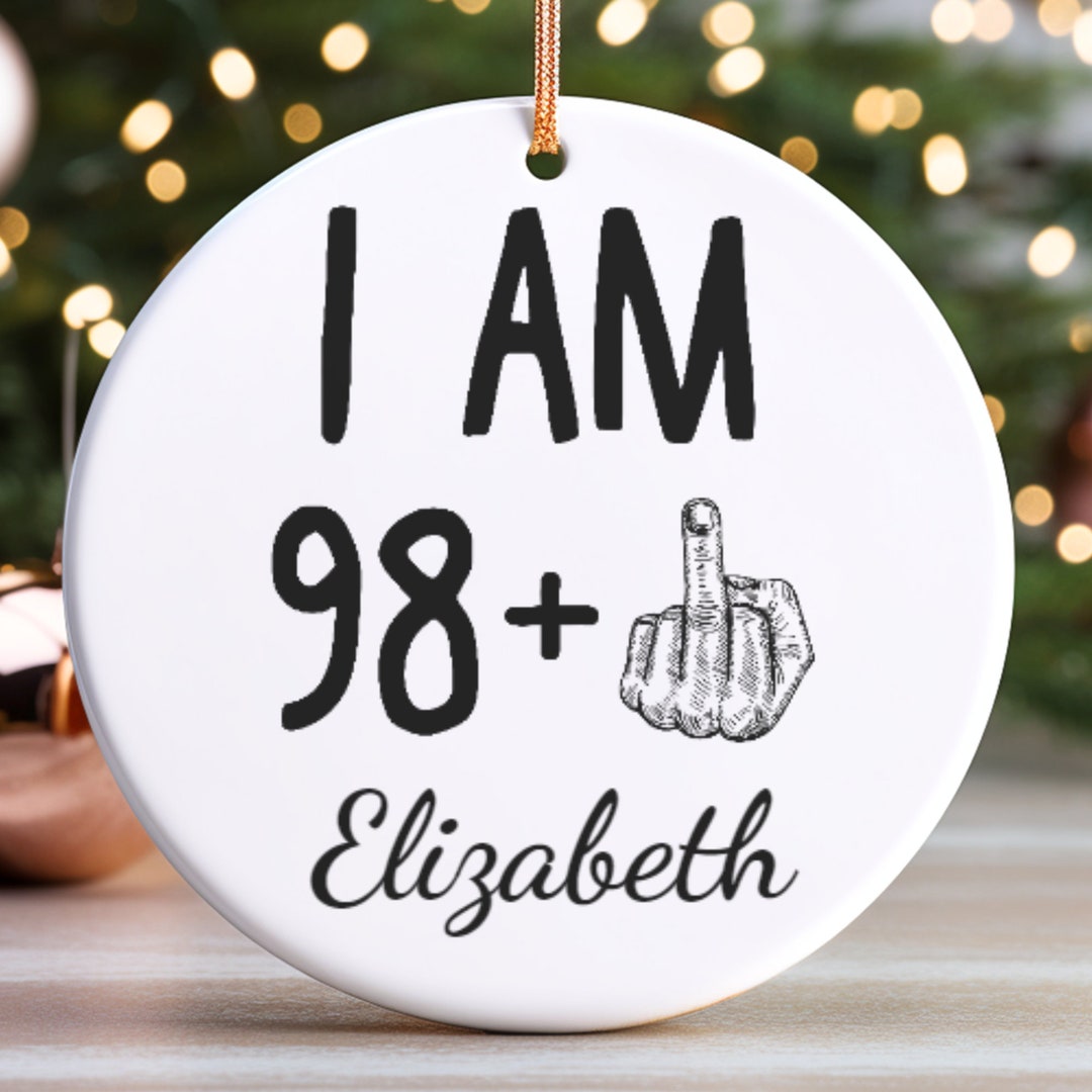 99th Birthday Gift, 99th Birthday Ornament, 99 Year Old Birthday Gifts ...