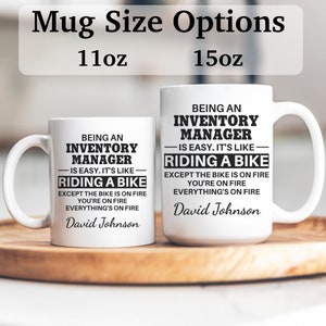 Inventory Manager Mug, Inventory Manager Gifts, Gift for Inventory ...