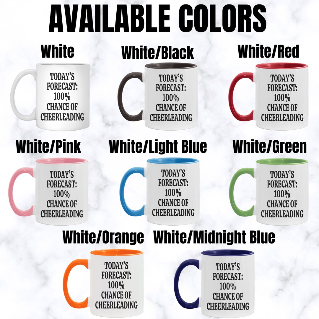 Cheerleading Mug, Cheerleading Gift, Cheerleading Gifts, Cheerleading ...