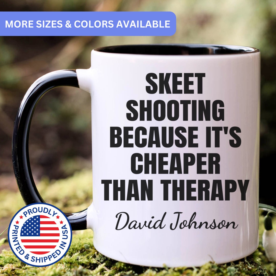 Skeet Shooting Gift, Skeet Shooting Mug, Skeet Shooting Gift for Men ...