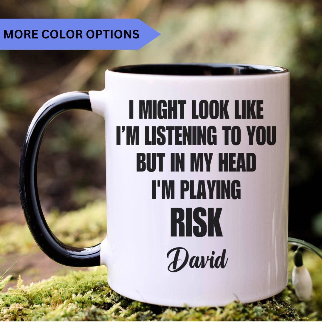 Risk Mug, Risk Gift, Risk Gifts, Risk Coffee Mug, Risk Cup, APO116 - Etsy