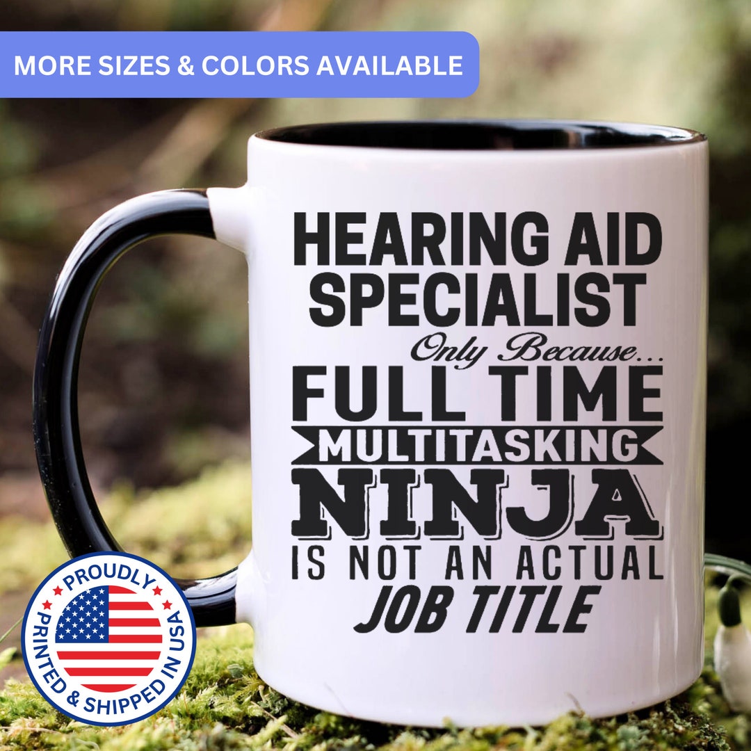Hearing Aid Specialist Mug, Hearing Aid Specialist Gifts, Gift for ...