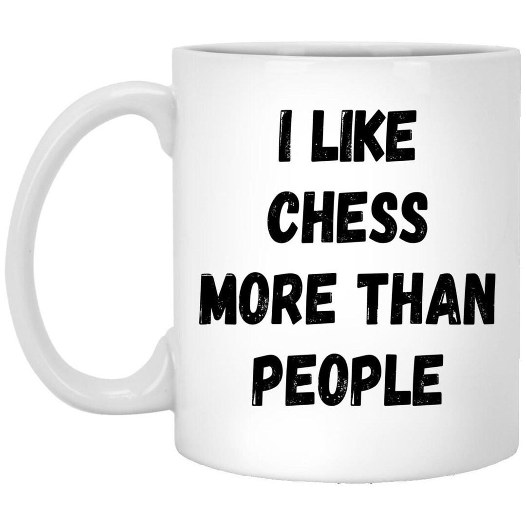 Chess Gift Chess Mug Chess Gift for Men and Women CWM07423 - Etsy