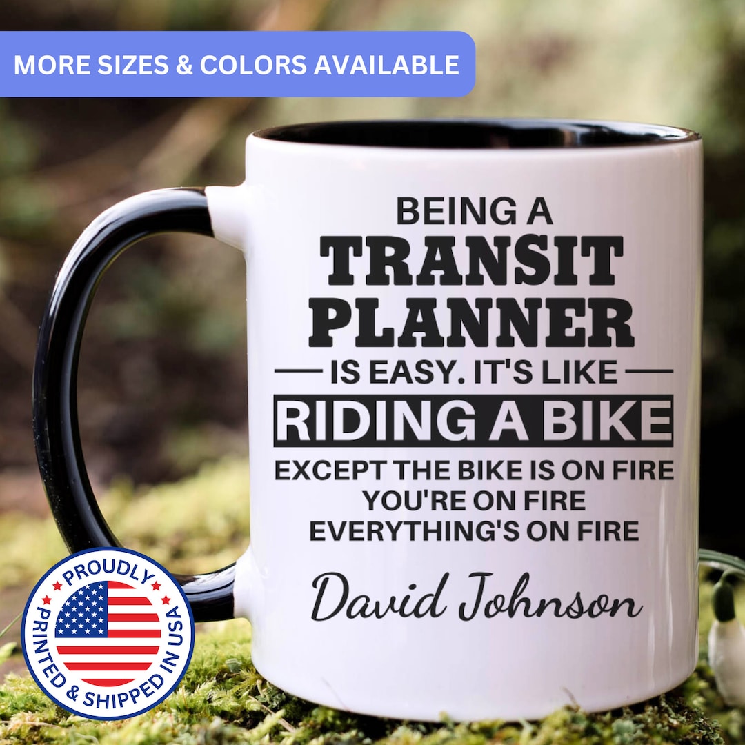 Transit Planner Mug, Transit Planner Gifts, Gift for Transit Planner ...