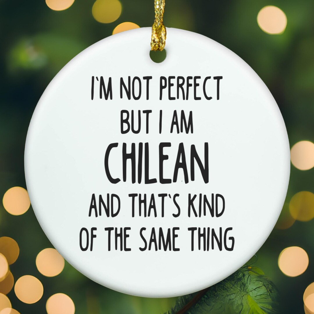 Chilean Ornament, Chile Ornament, Chilean Christmas Ornament, APR009 - Etsy