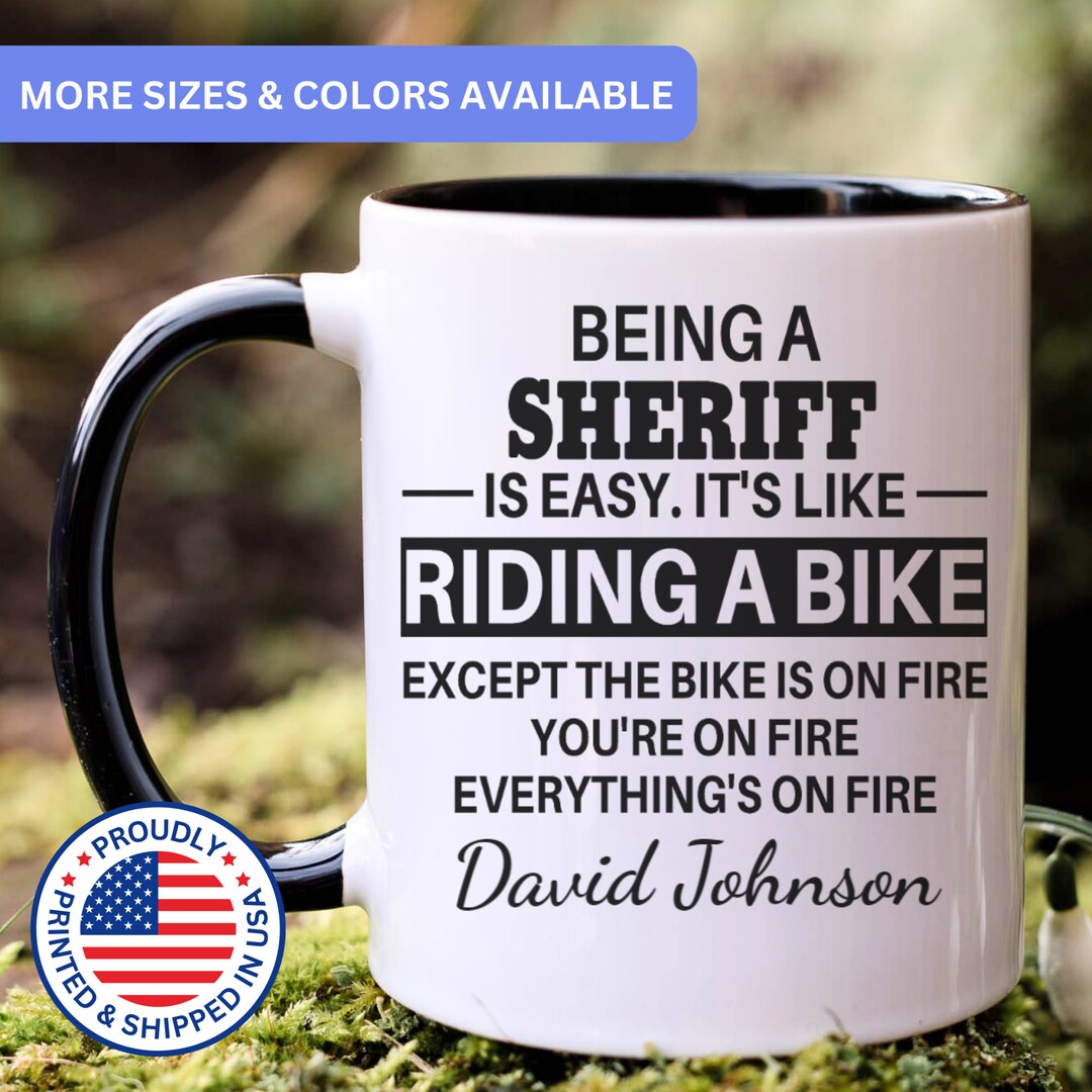 Sheriff Gift, Sheriff Mug, New Sheriff, Best Sheriff, Funny Sheriff ...