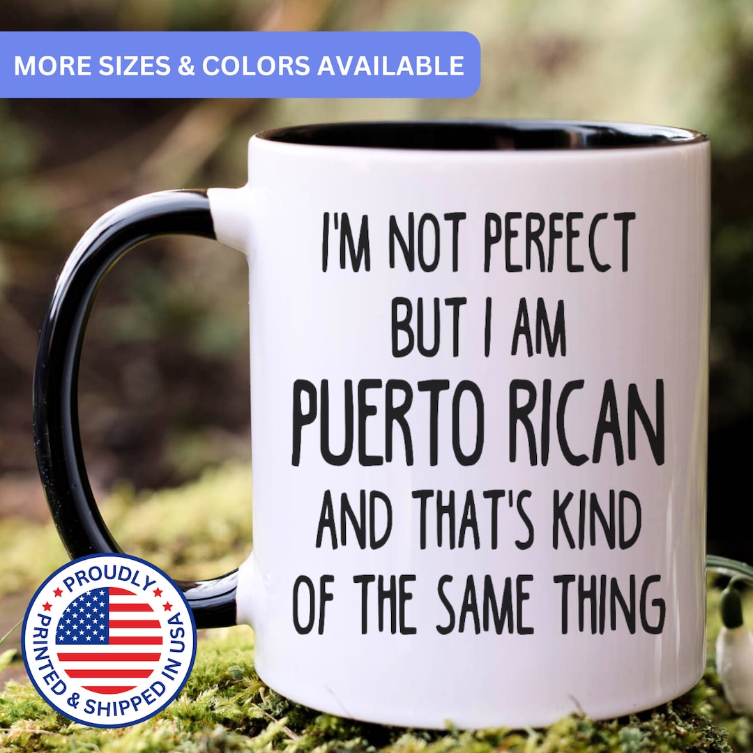 Puerto Rican Mug, Puerto Rican Gift, Gift for Puerto Rican, Puerto Rico ...