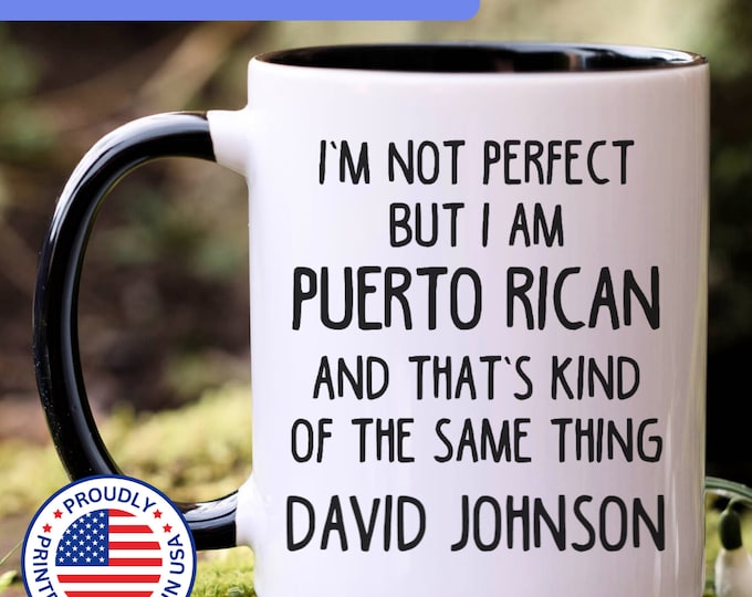 Puerto Rico Coffee Mug, Puerto Rican Art Mug, Puerto Rico Gifts, Puerto ...