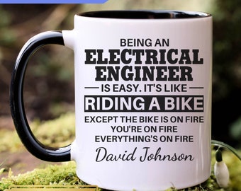 Electrical Engineer Mug Coffee Cup World's Most Average Electrical ...