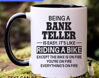 Bank Teller Gifts Banker Gift Coffee Mug - Etsy