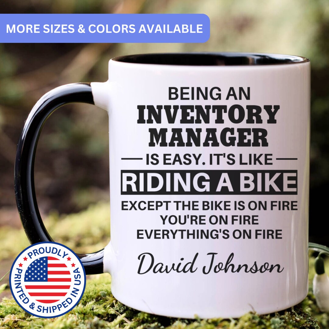 Inventory Manager Mug, Inventory Manager Gifts, Gift for Inventory ...