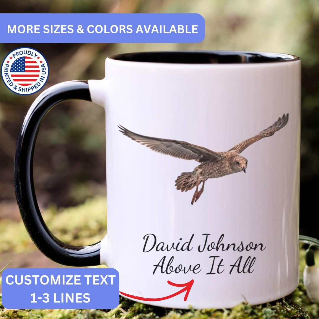 Personalized Buzzard Mug, Custom Buzzard Mug, Buzzard Gift, Buzzard ...