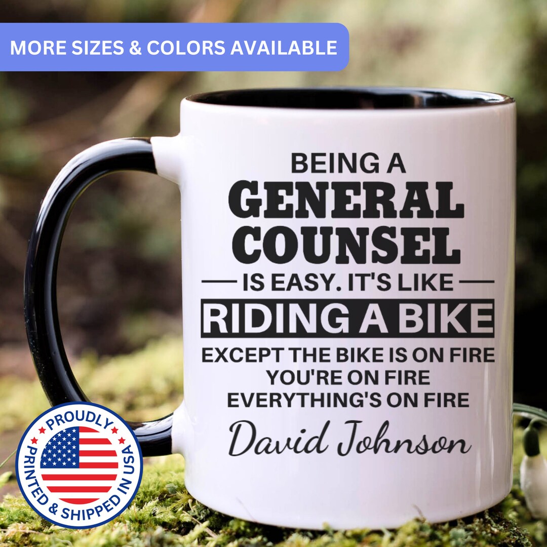 General Counsel Mug, General Counsel Gift, General Counsel Coffee Mug ...