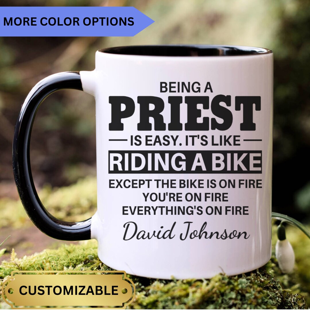 Priest Mug, Priest Gift, Priest Coffee Mug, Priest Cup, APO045 - Etsy