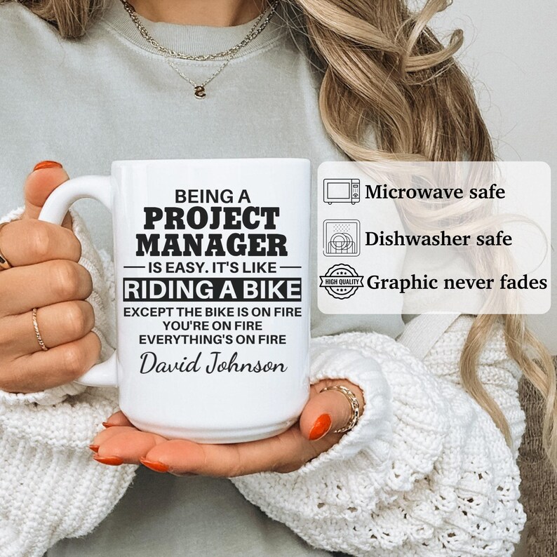 Project Manager Mug, Project Manager Gift, Project Manager Gifts ...