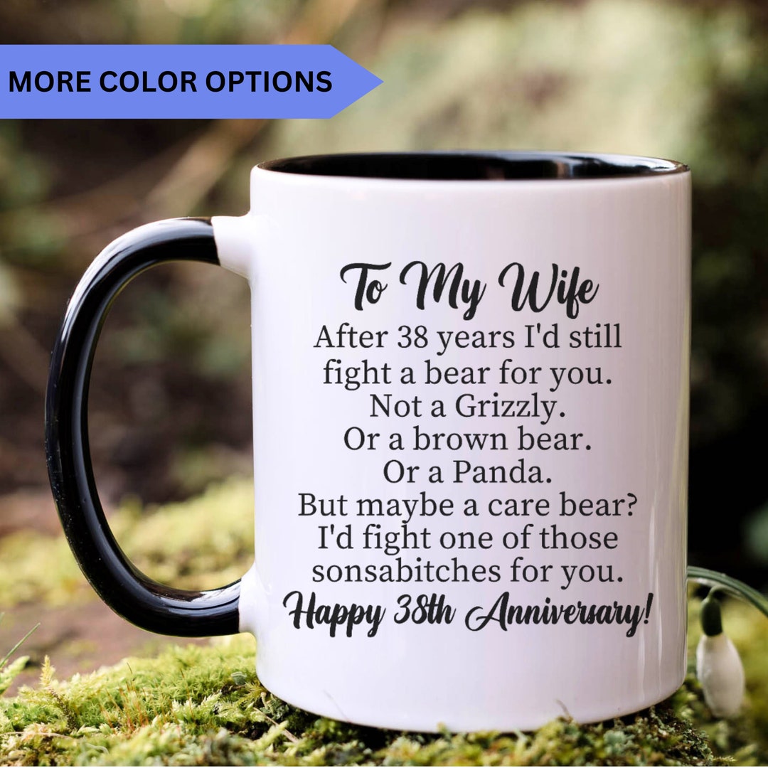 38th Anniversary Gift for Women, 38th Anniversary Gift for Her, 38 Year ...