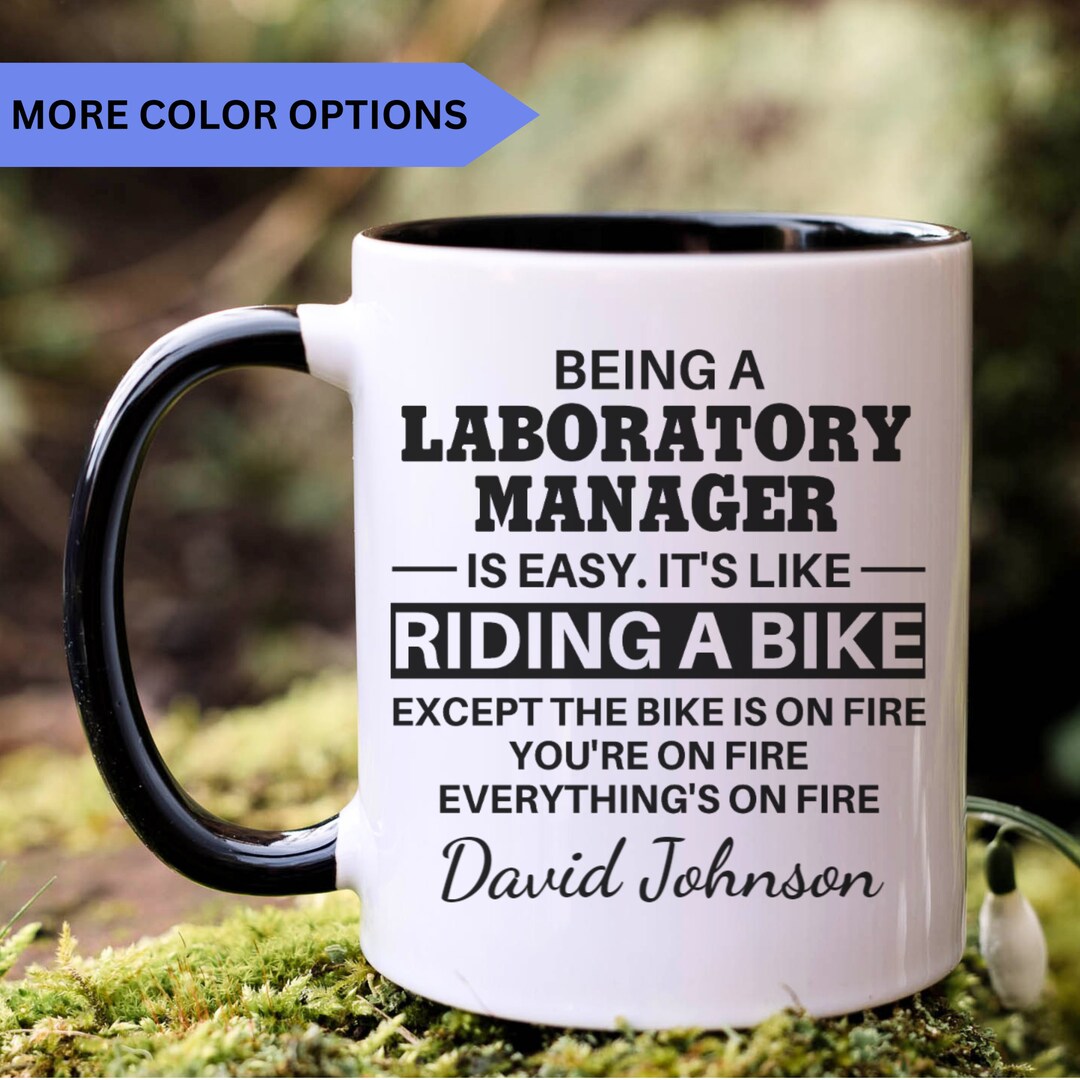 Laboratory Manager Gift, Laboratory Manager Mug, New Laboratory Manager ...