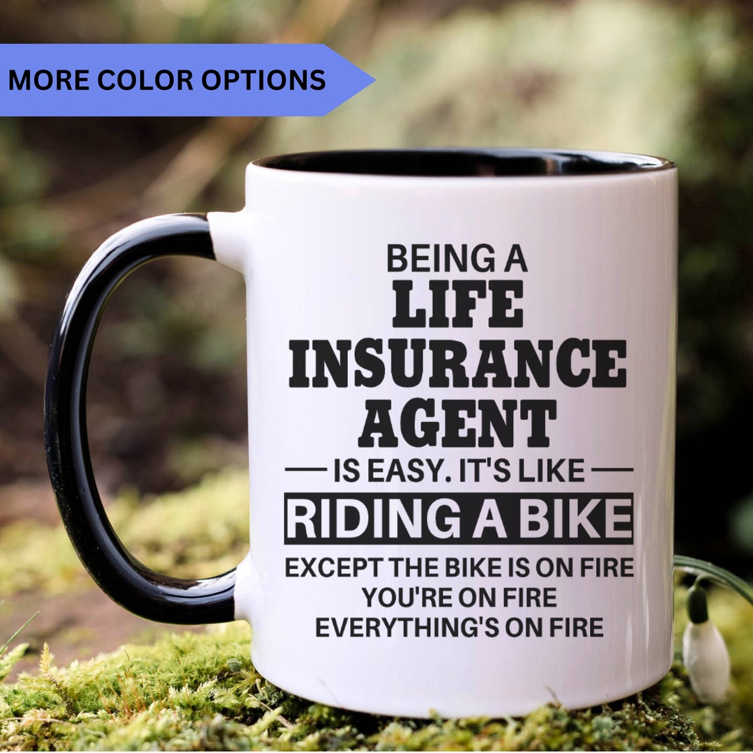 Life Insurance Agent Mug, Life Insurance Agent Gifts, Gift for Life ...