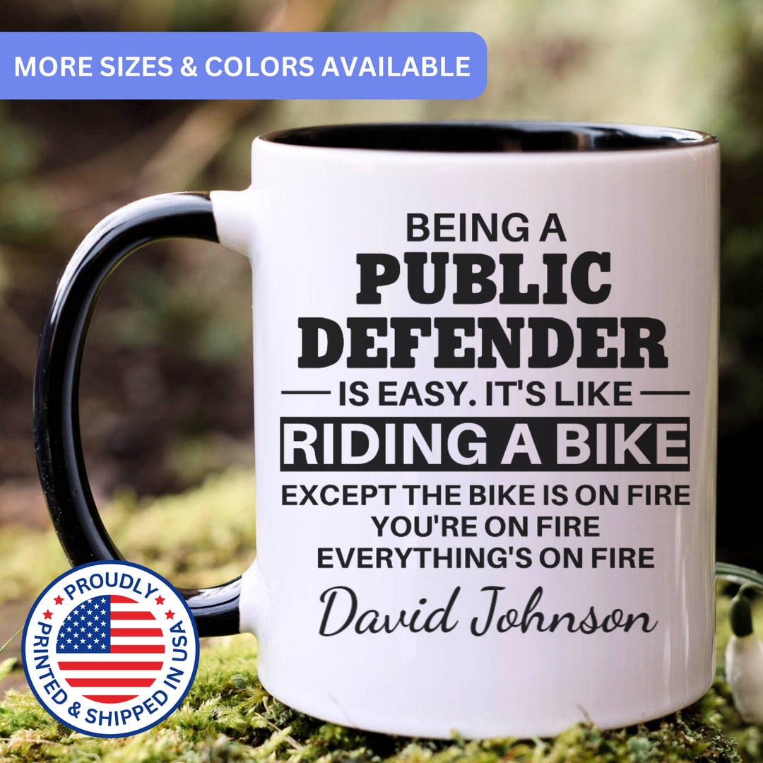 Public Defender Mug, Public Defender Gift, Public Defender Gifts ...