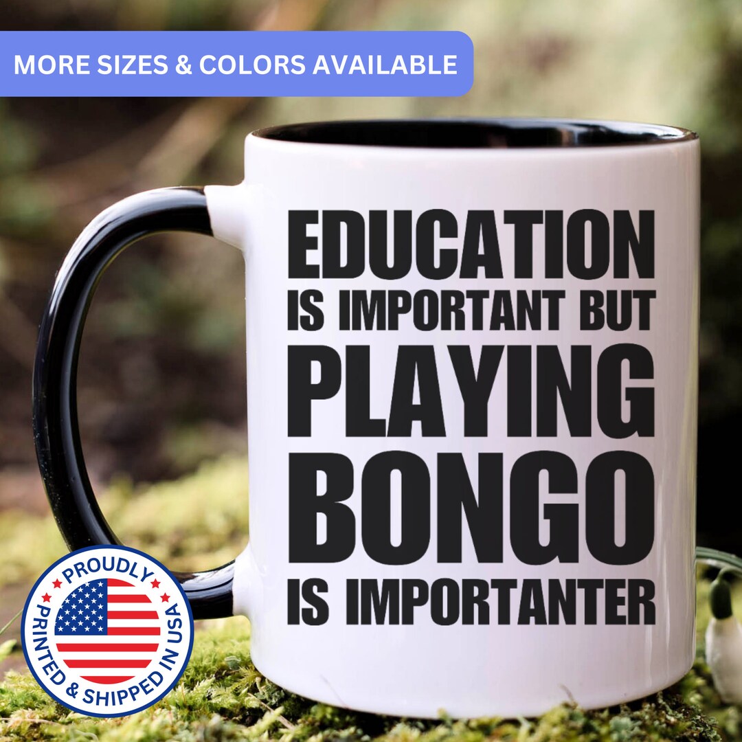 Bongo Gift, Bongo Mug, Bongo Player, Bongo Coffee Mug, APO024 - Etsy