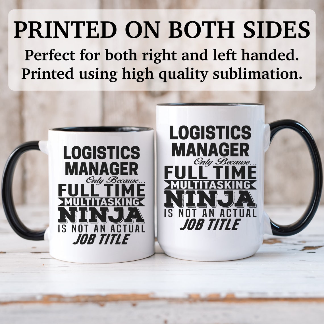 Logistics Manager Gift, Logistics Manager Mug, New Logistics Manager ...