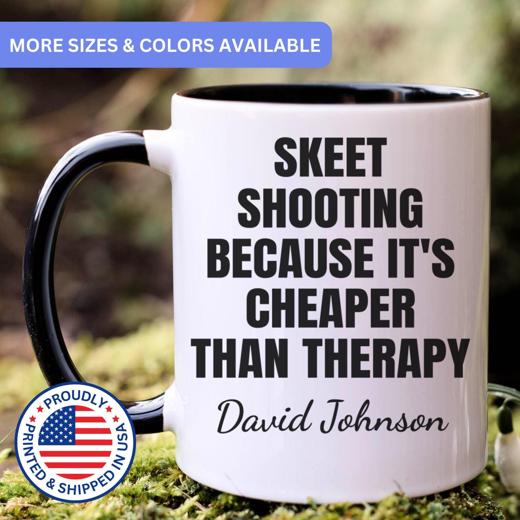 Skeet Shooting Gift, Skeet Shooting Mug, Skeet Shooting Gift for Men ...