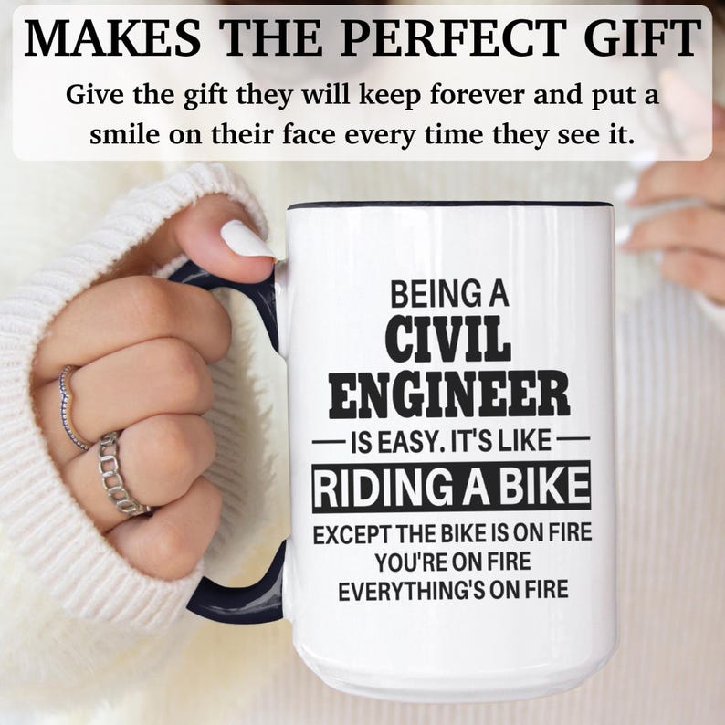 Civil Engineer Mug, Civil Engineer Gifts, Gift for Civil Engineer Gift ...
