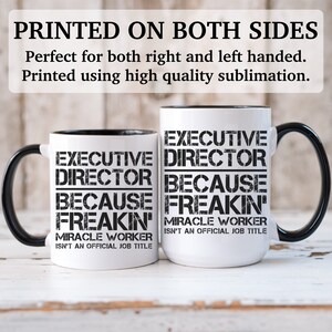 Executive Director Gift, Executive Director Mug, New Executive Director ...
