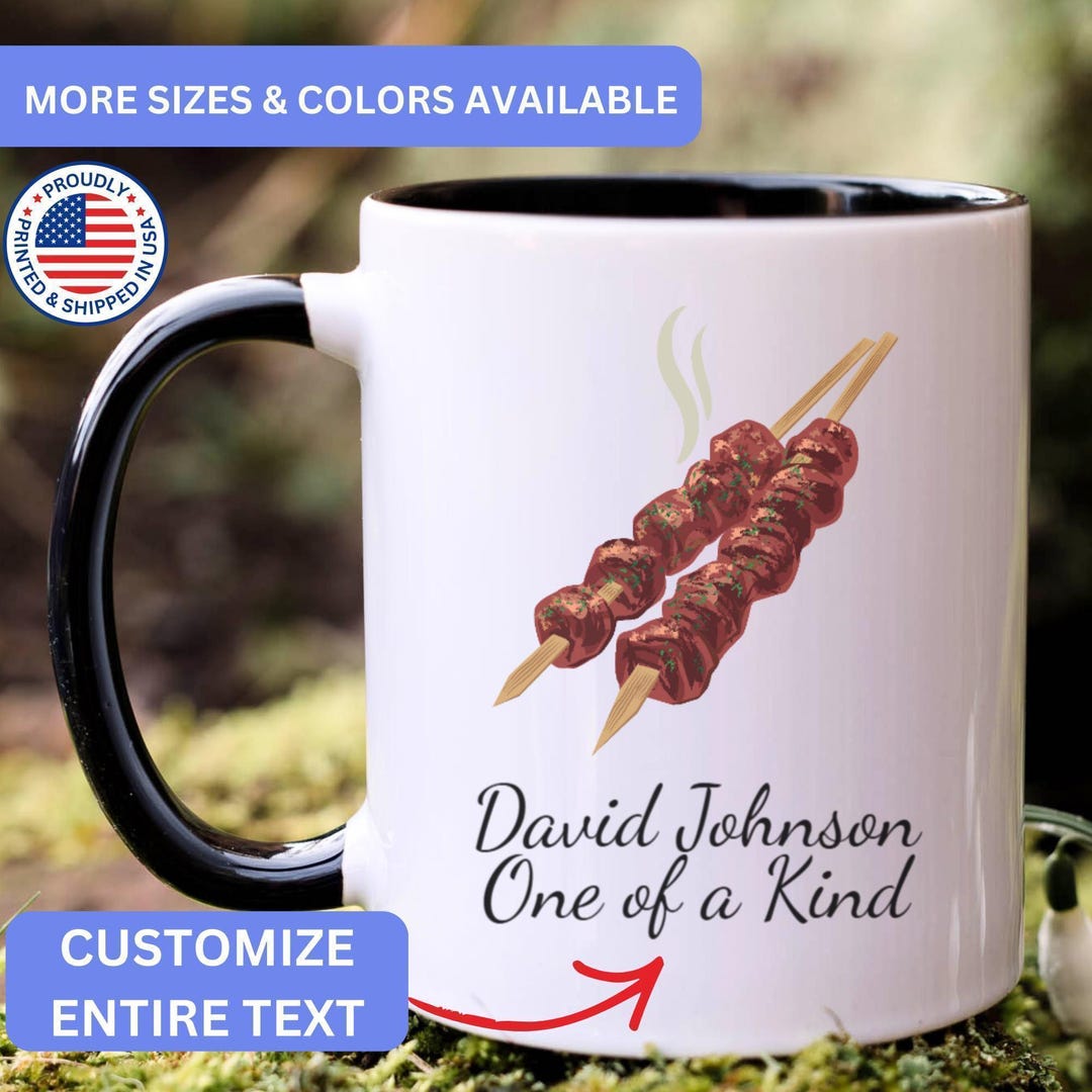 Personalized Kebab Mug, Custom Kebab Mug, Kebab Gift, Kebab Gifts ...