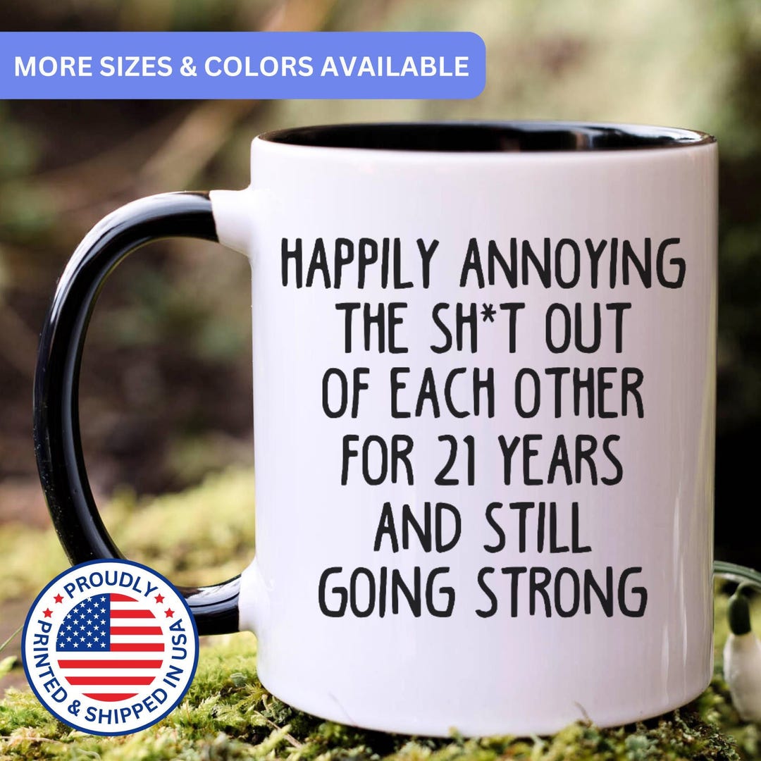 21st Anniversary Gift, 21 Years Together, 21st Anniversary Gifts, 21st ...