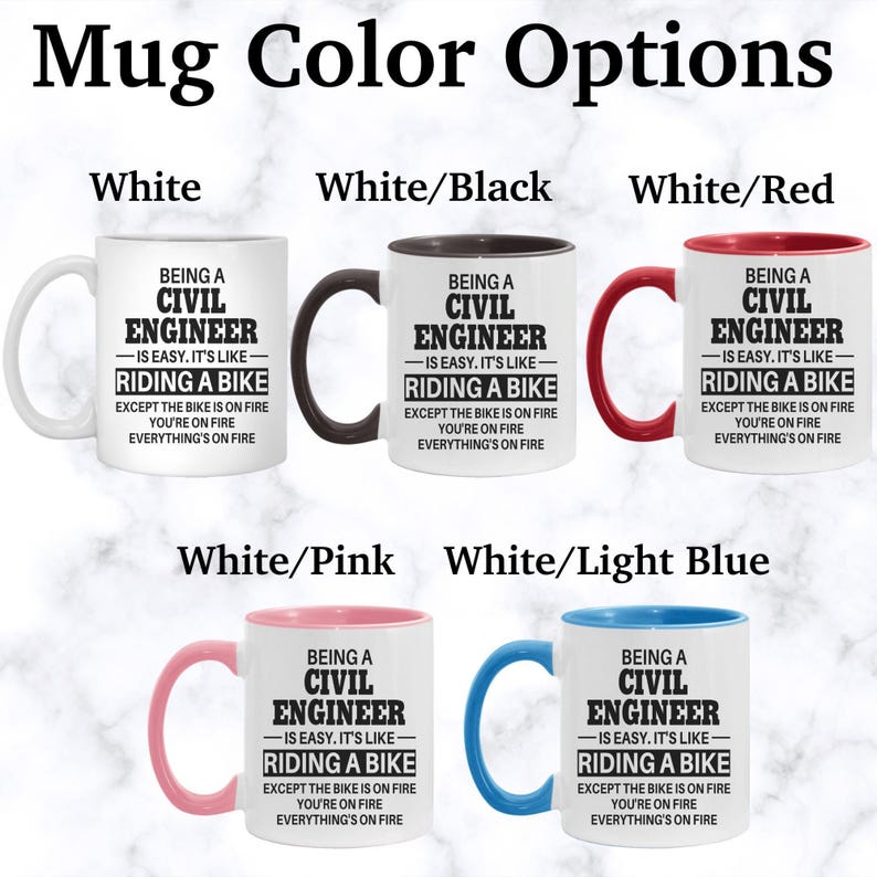 Civil Engineer Mug, Civil Engineer Gifts, Gift for Civil Engineer Gift ...