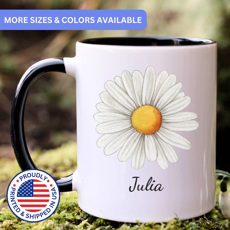 Daisy Mug - Etsy