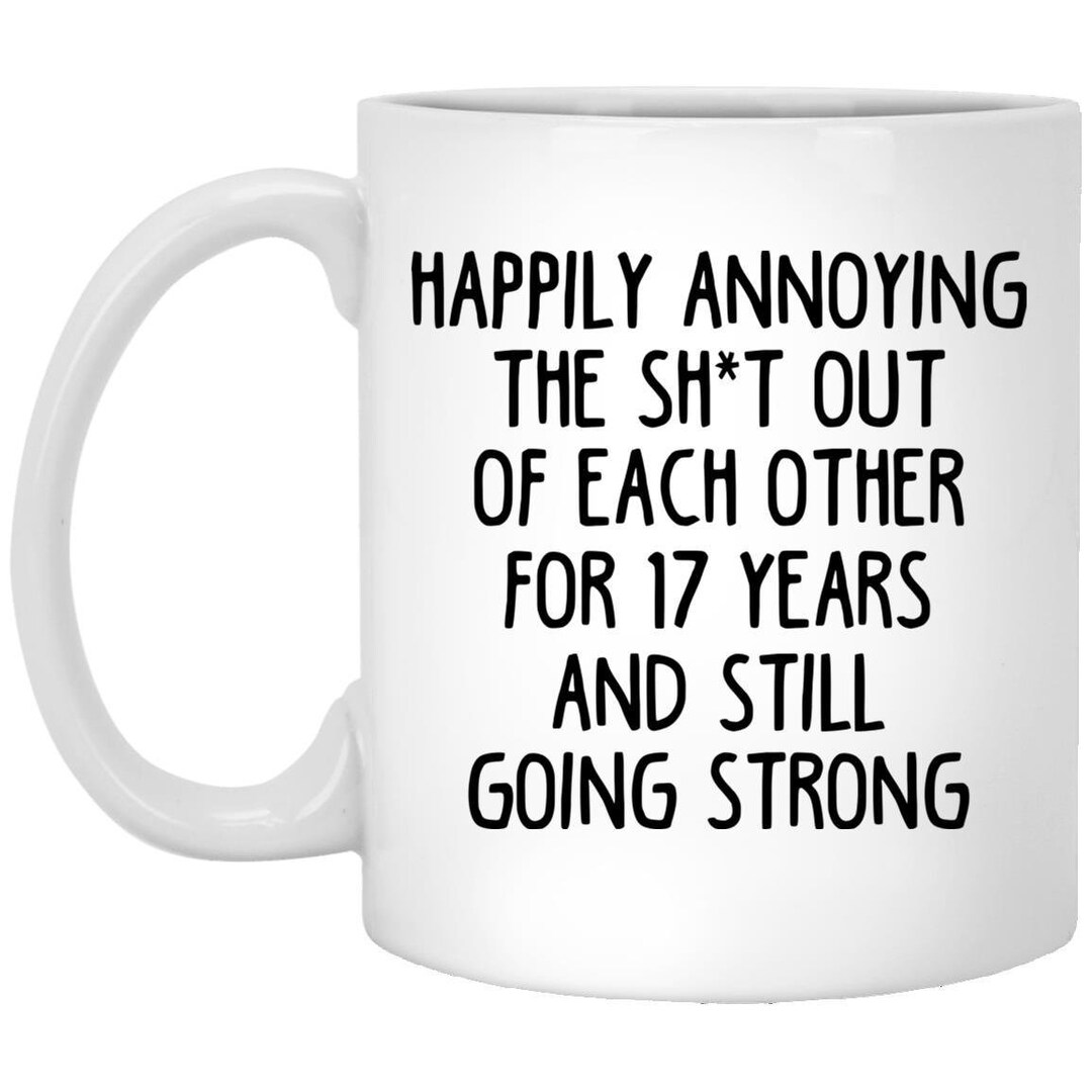 17th Anniversary Gift 17 Years Together 17th Anniversary - Etsy