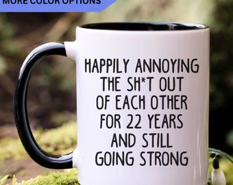 22nd Anniversary, 22nd Anniversary Gift, 22 Anniversary, 22nd Wedding ...